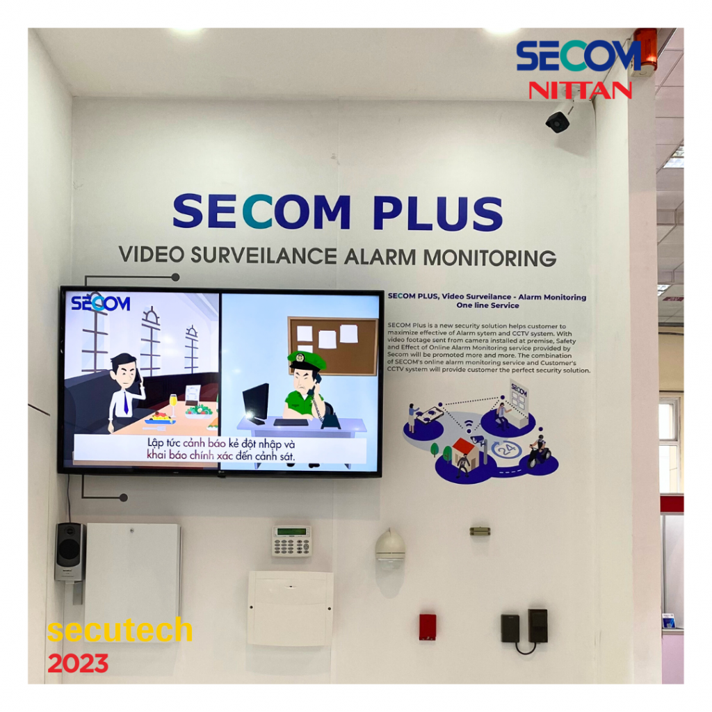 TAKE A LOOK BACK WITH SECOM AND NITTAN AT SECUTECH 2023｜SECOM VIETNAM