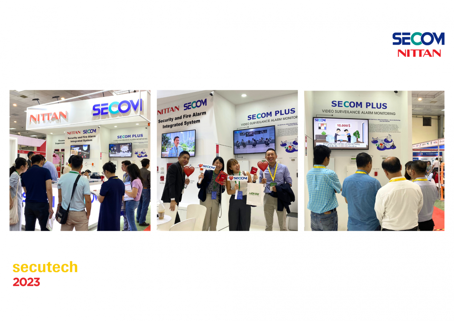 TAKE A LOOK BACK WITH SECOM AND NITTAN AT SECUTECH 2023｜SECOM VIETNAM